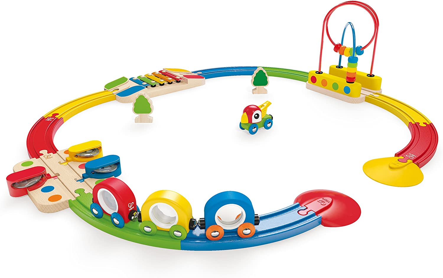 Hape Rail - Rainbow Sights & Sounds Railway