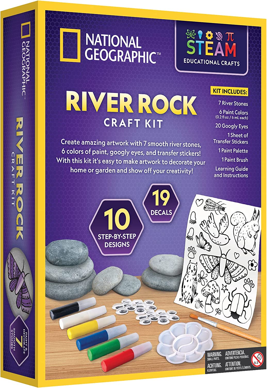 National Geographic - River Rock Craft Kit