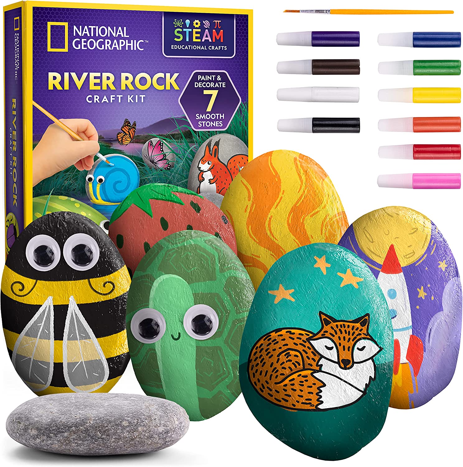 National Geographic - River Rock Craft Kit