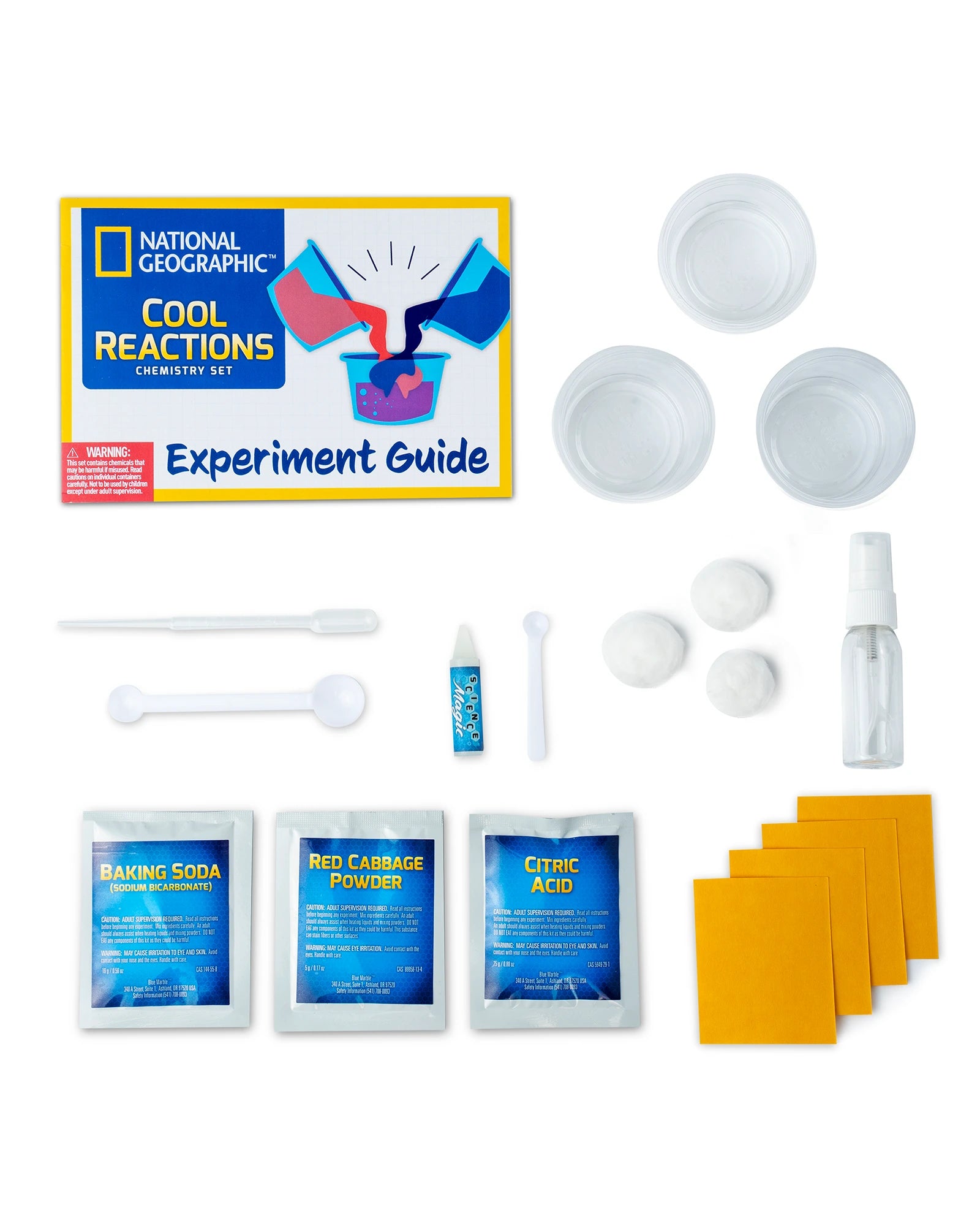 National Geographic - Cool Reactions Chemistry Kit