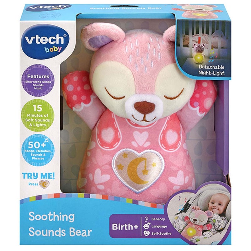 Vtech- Soothing Sounds Bear - Pink