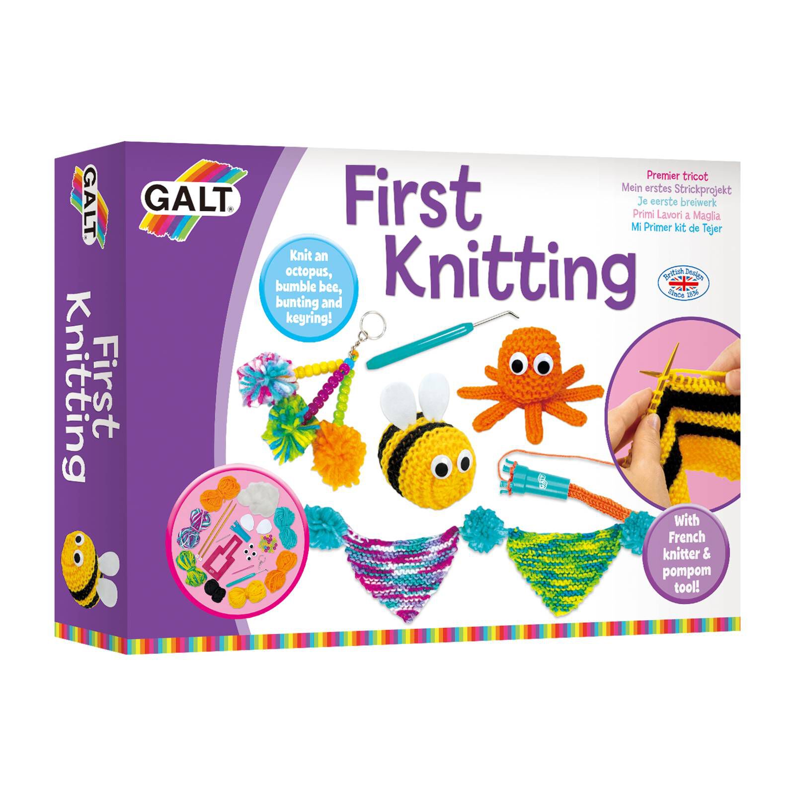 Galt- First Knitting | Discount Toy Co