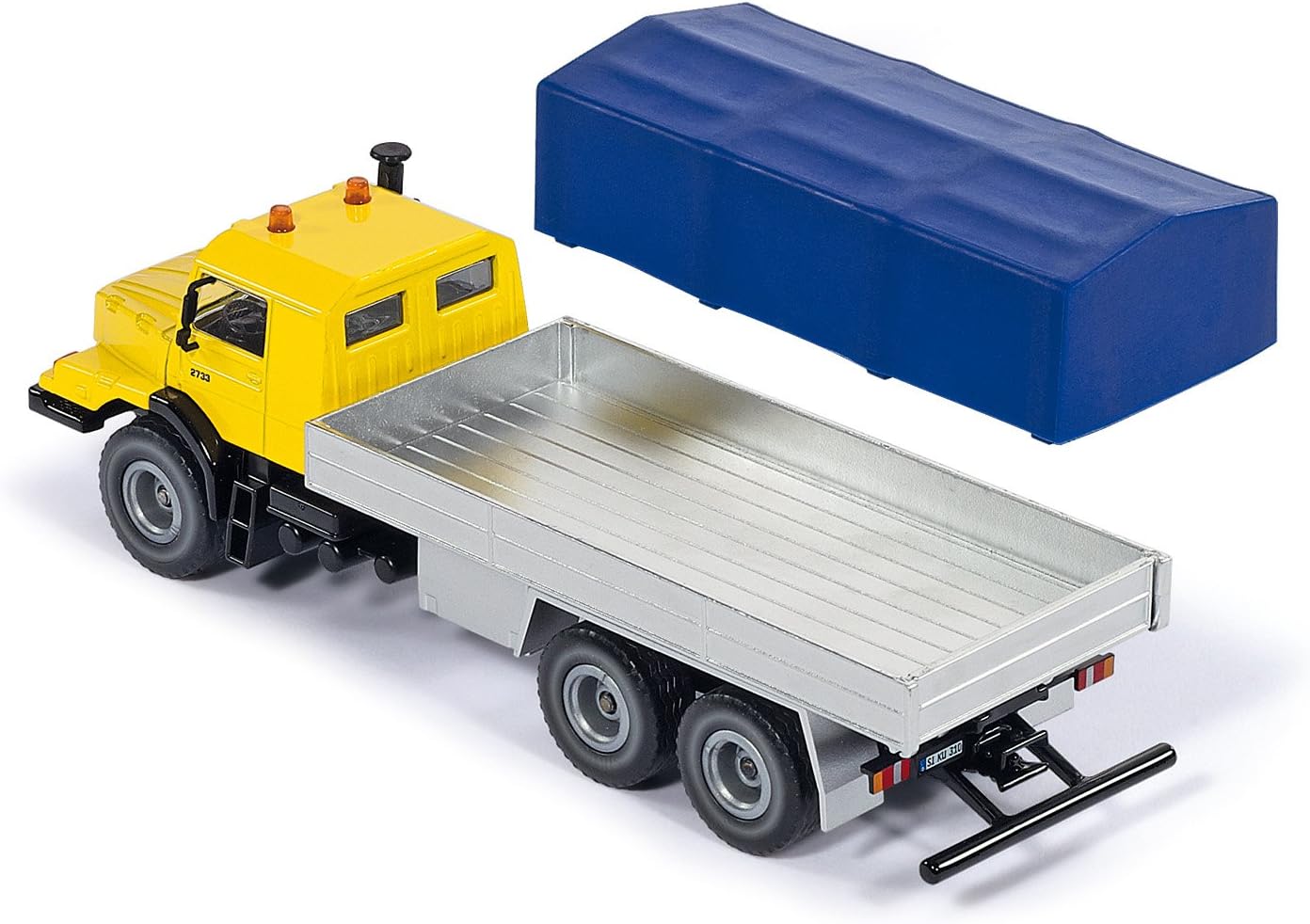 Siku - 3547 - Mercedes Benz Zetros with Covered Platform– 1:50 Scale