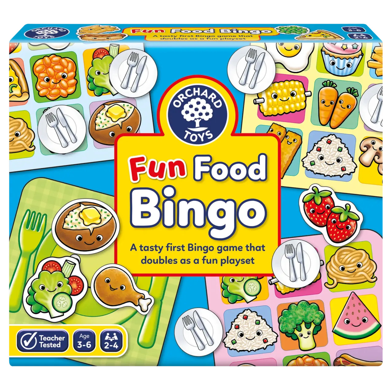 Orchard Toys - Fun Food Bingo Game | Discount Toy Co