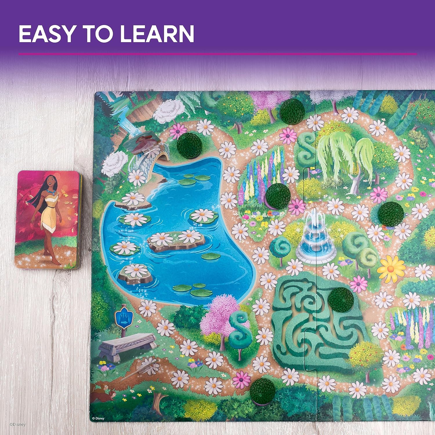 Ravensburger - Disney Enchanted Forest Sagaland Game