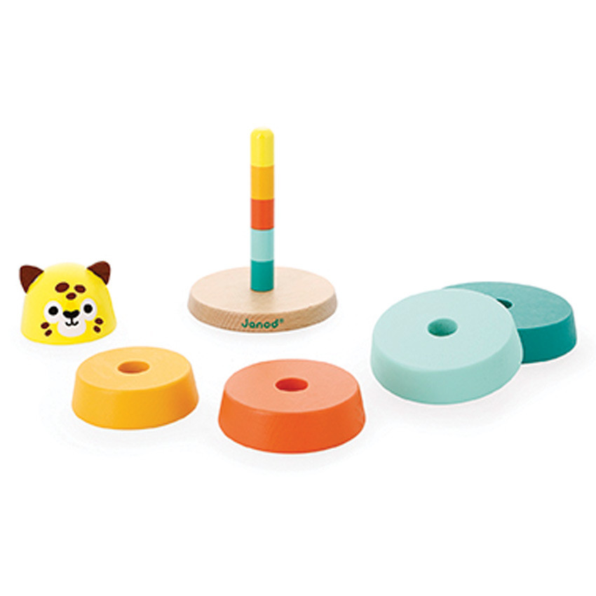 Janod - Tropik Stacking Jaguar *minor packaging damage*