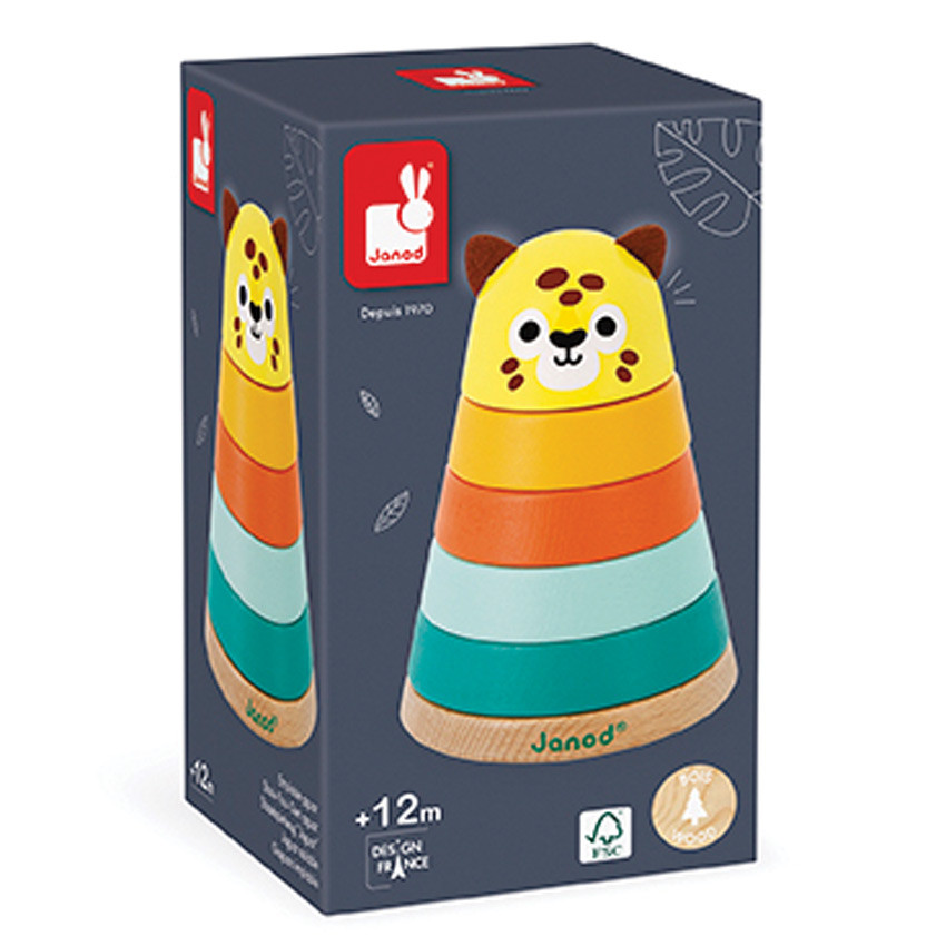 Janod - Tropik Stacking Jaguar *minor packaging damage*