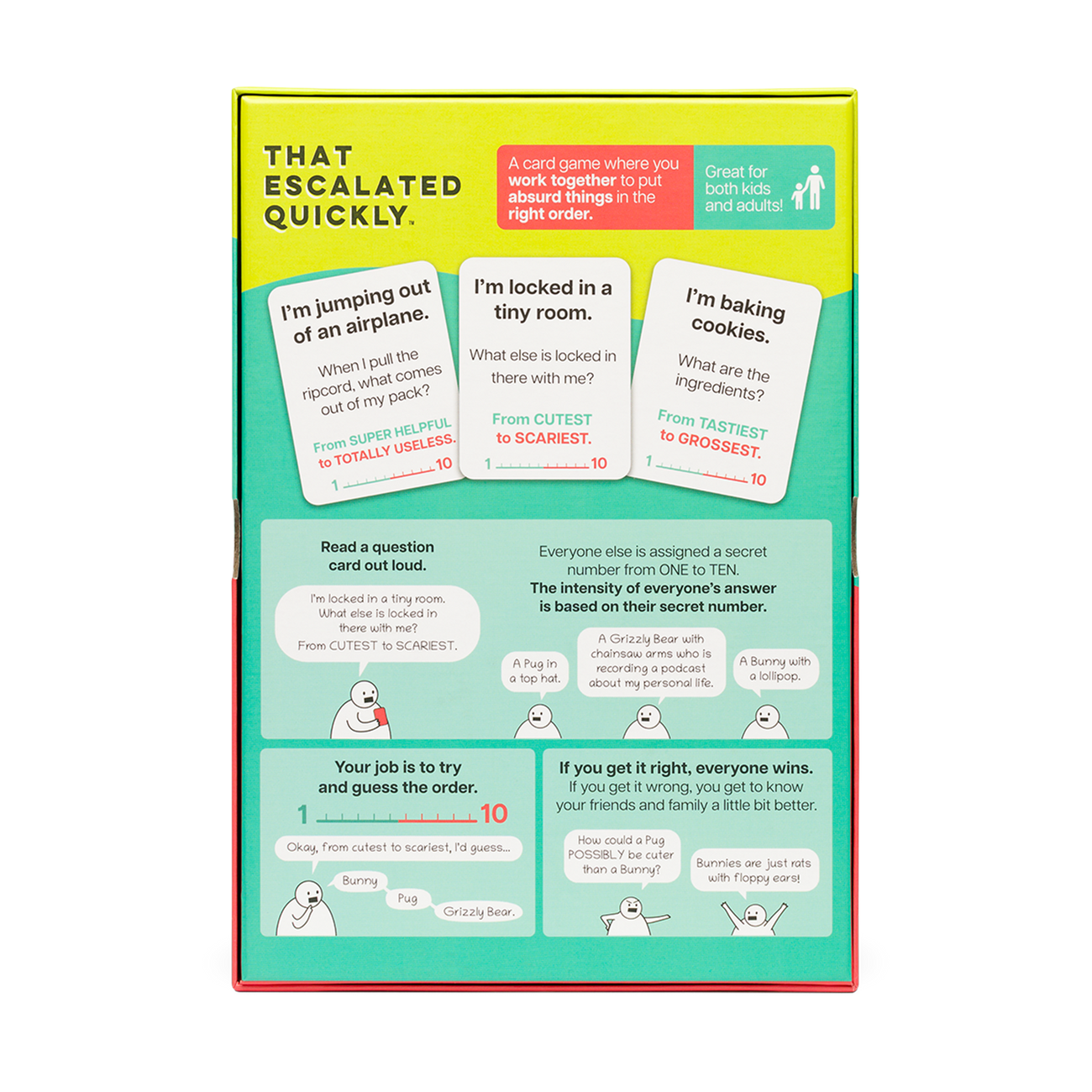 That Escalated Quickly by Exploding Kittens | Card Games on Sale