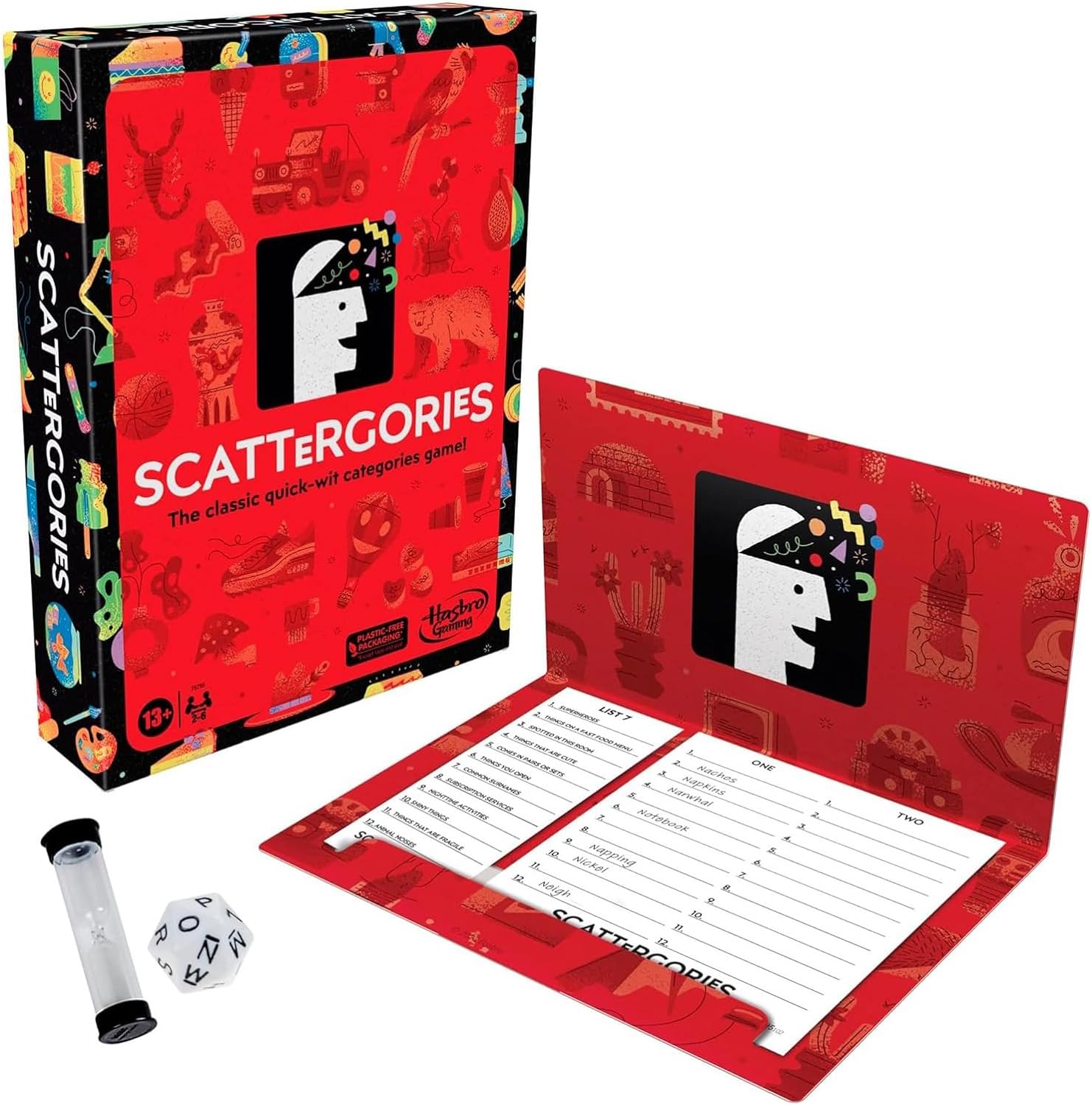Scattergories Board Game