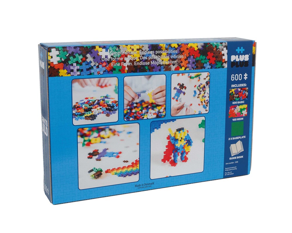 Johnco - Plus-Plus - Basic Learn to Build 600pcs