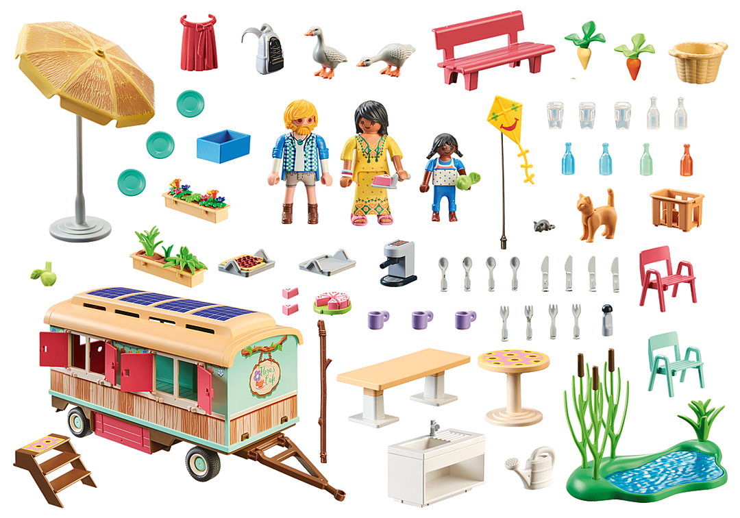 Playmobil Country - Cozy Site Trailer Cafe 71441 | Discount Toy Co
