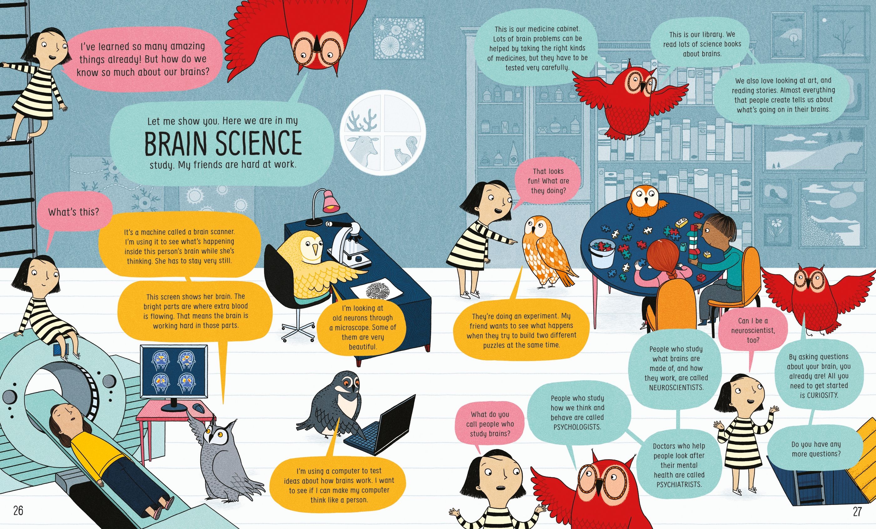 Usborne- Book of the Brain and How it Works