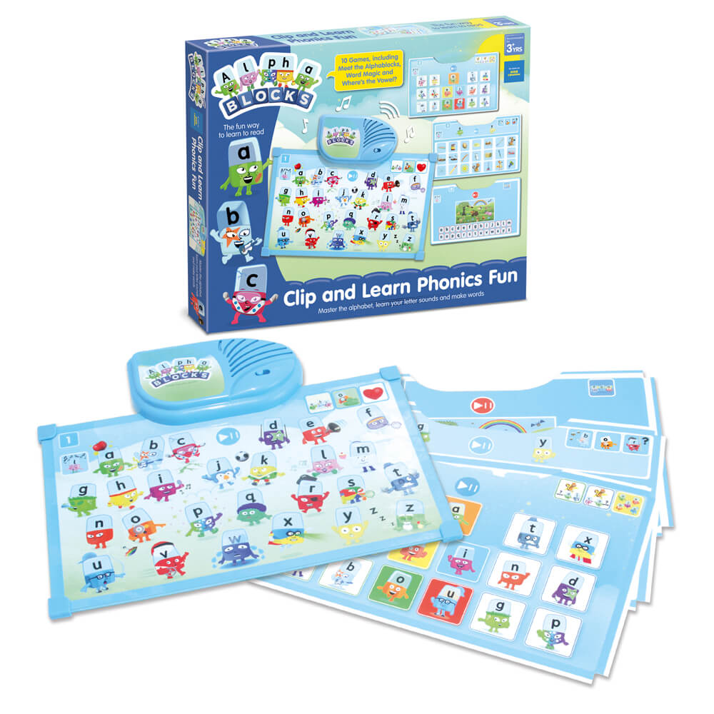 Alphablocks Clip & Learn Phonics Fun | Discount Toy Co