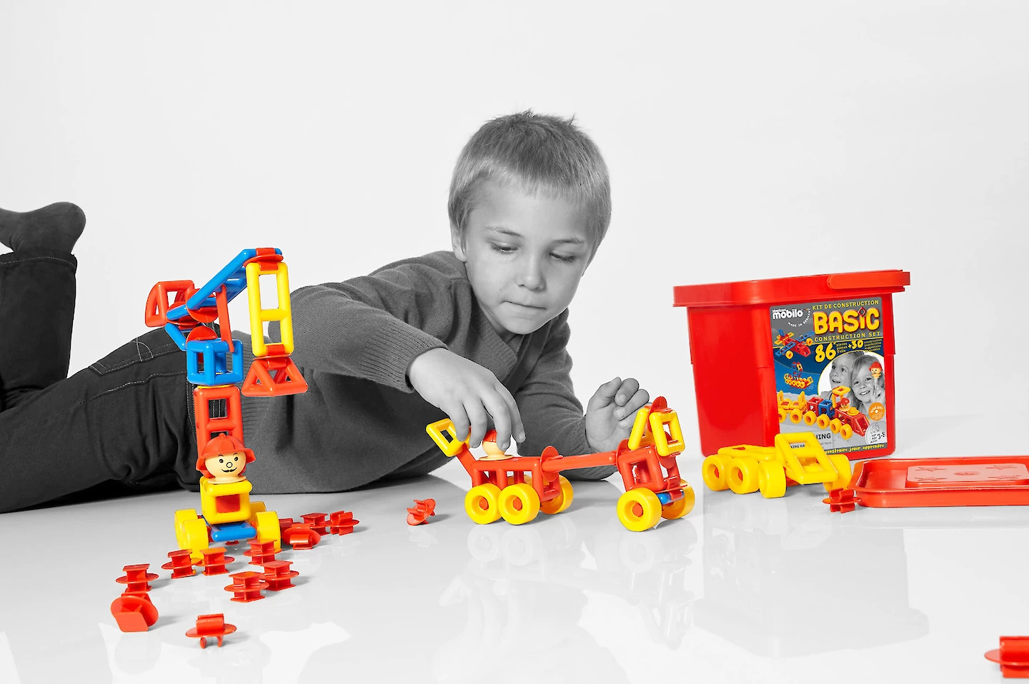 Mobilo Basic Construction Bucket 86pc