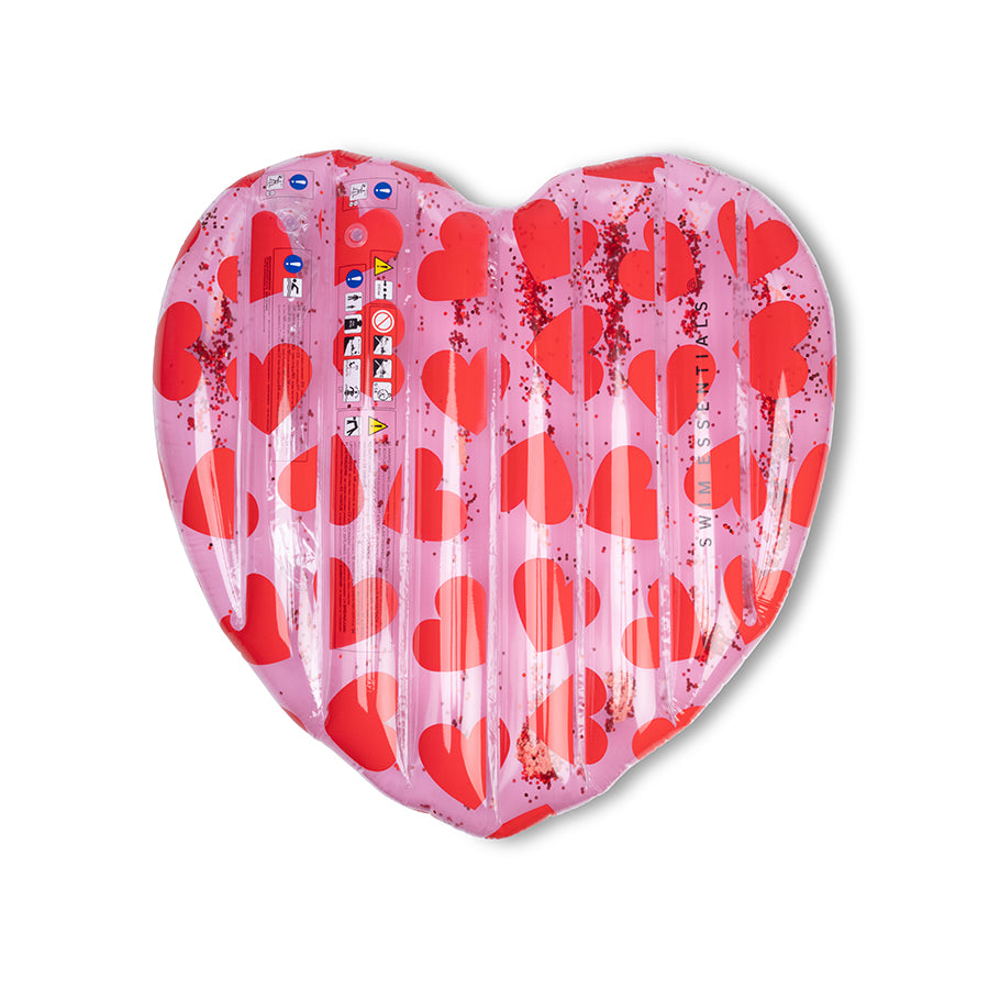 Swim Essentials - Inflatable Float - Pink Heart | Discount Toy Co