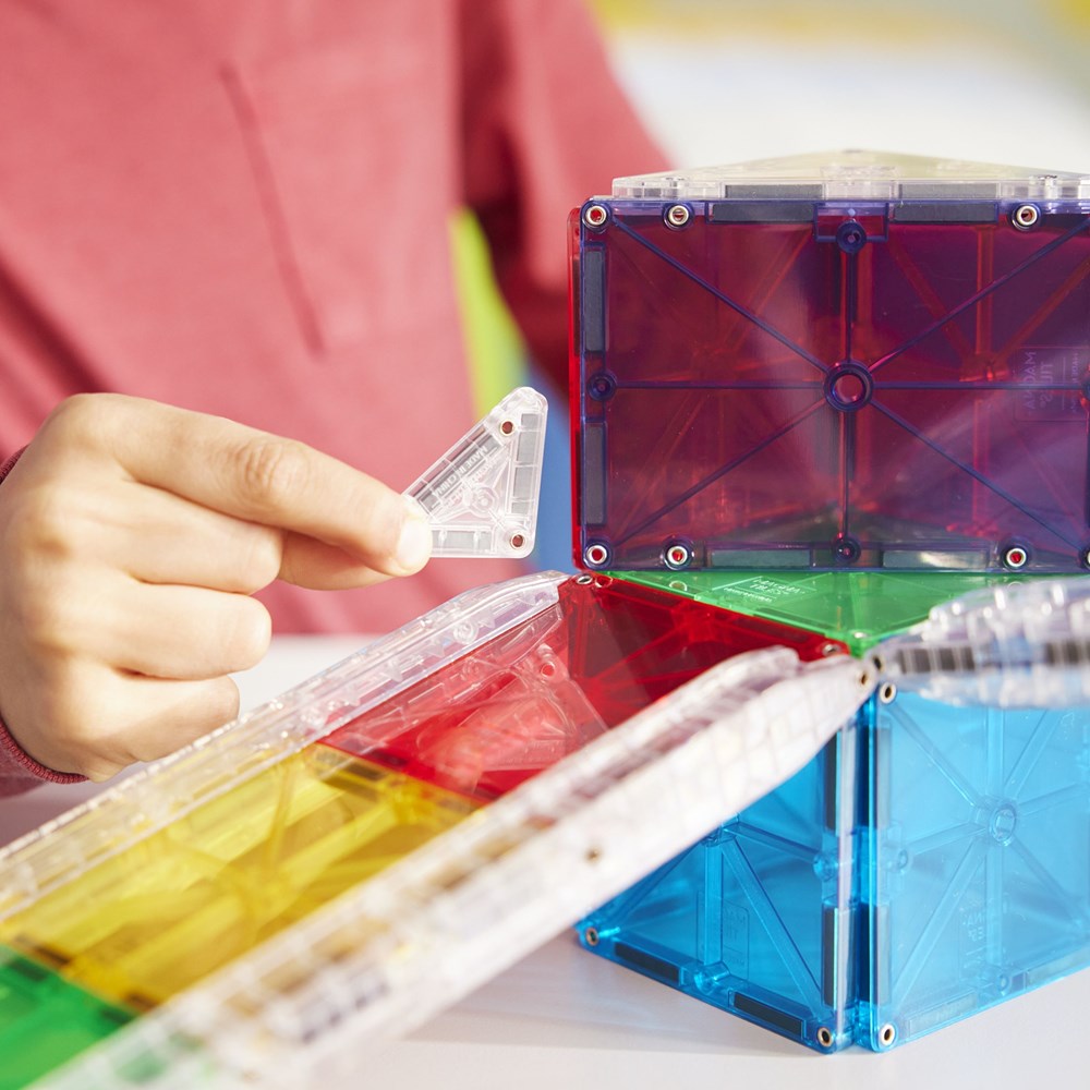 MAGNA-TILES - Rail Racers - 33 Piece