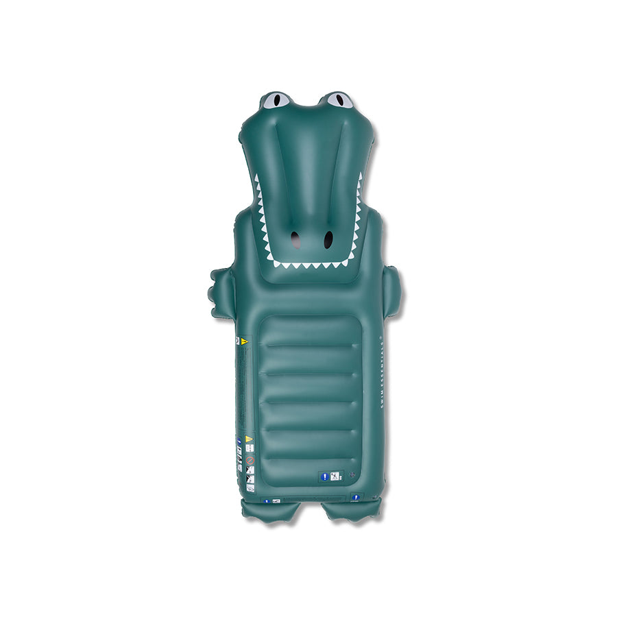Swim Essentials - Inflatable Float - Green Crocodile | Discount Toy Co