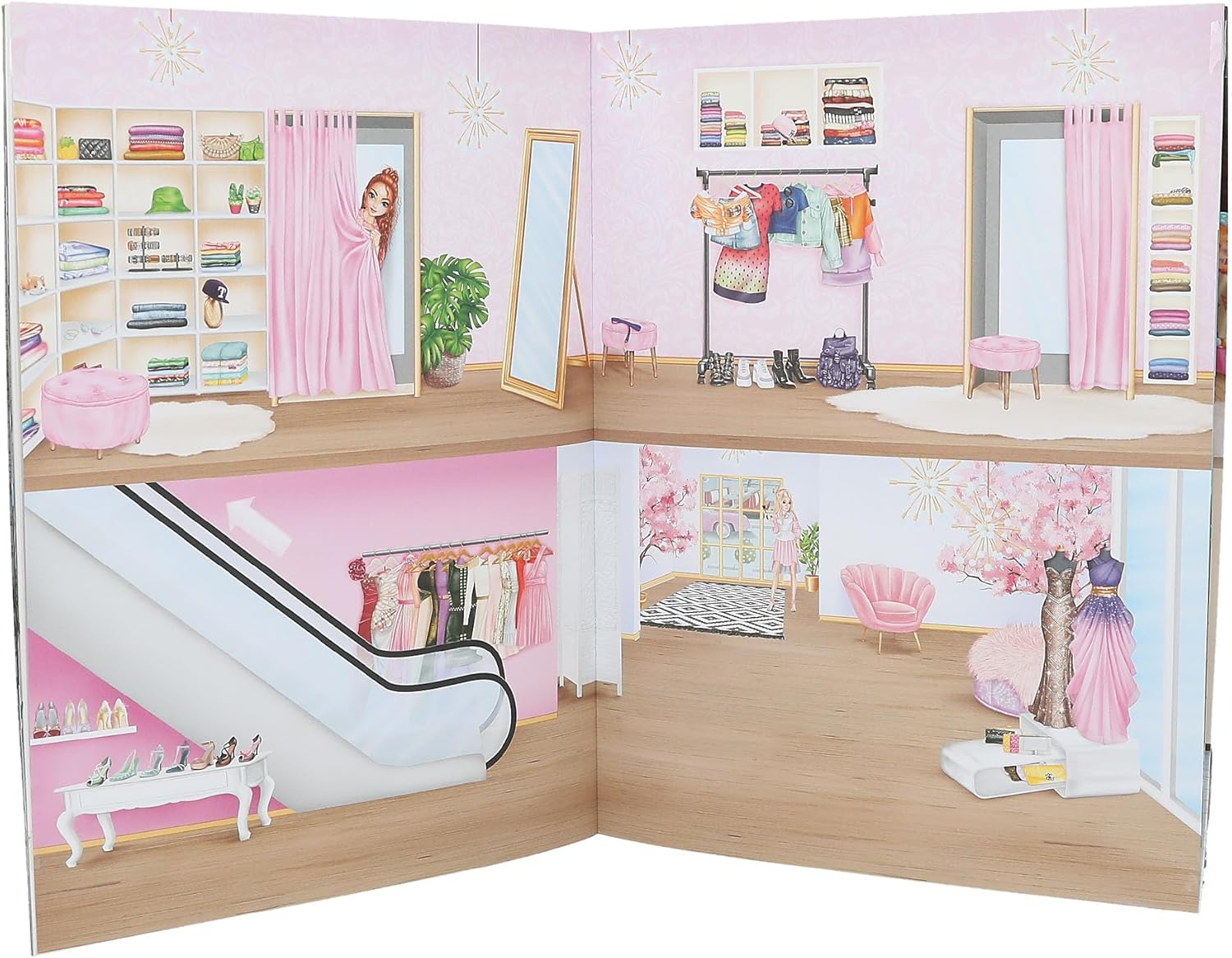 TOPModel - StickerWorld Activity Book 0413423 | Discount Toy Co
