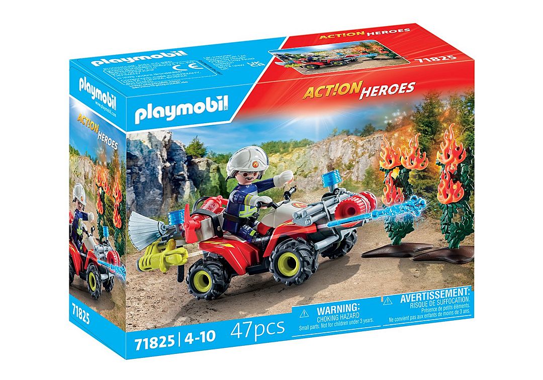 PlPlaymobil Action Heroes - Firefighting Quad 71825 | Discount Toy Co