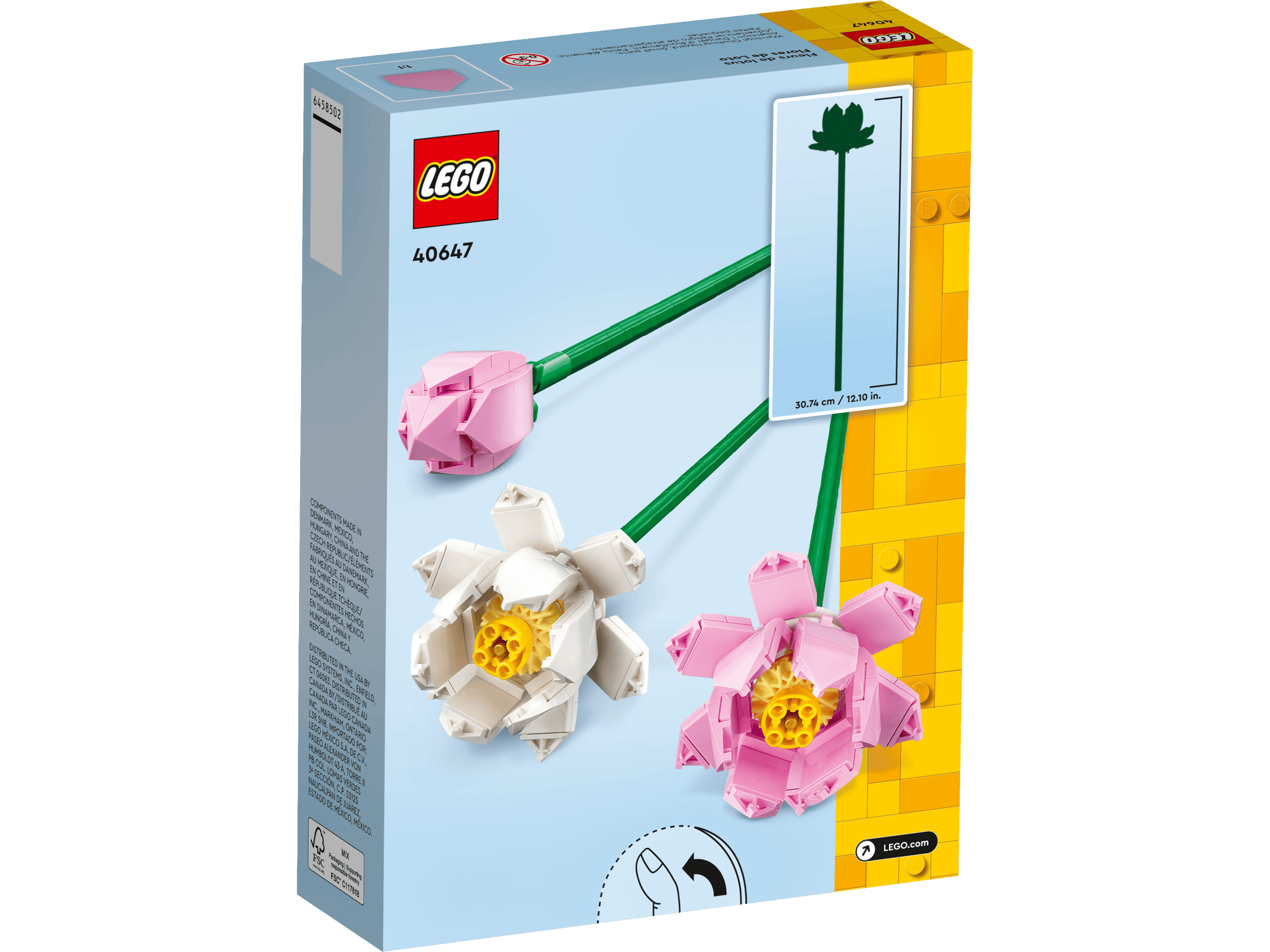 LEGO® Botanicals - Lotus Flowers 40647 | Discount Toy Co