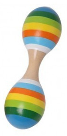 Fun Factory - Infant Double Maracas - Blue | Discount Toy Co