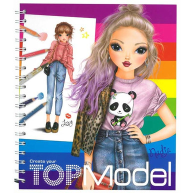 Top Model – Colouring Book