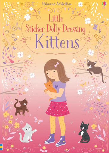 Usborne- Little Sticker Dolly Dressing Kittens
