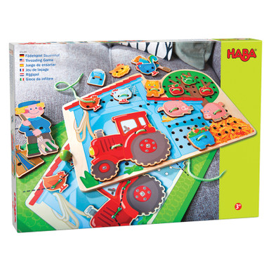 Haba - Threading Farm | Discount Toy Co