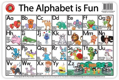 Learning Can Be Fun - The Alphabet Is Fun