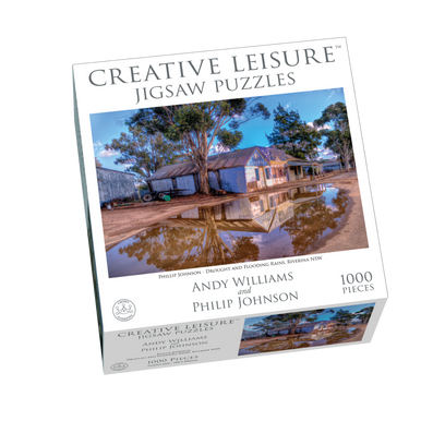 Creative Leisure 1000pc Puzzle - Drought and Flooding Rains, Riverina NSW