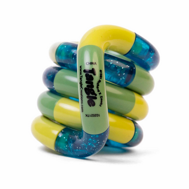 Tangle Classic - Green & Blue | Discount Toy Co