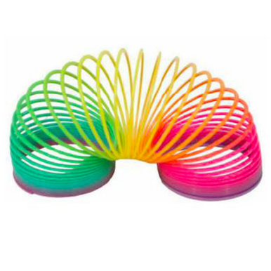 Sensory Sensations - Rainbow Slinky | Fidget Toys on Sale | Discount Toy Co