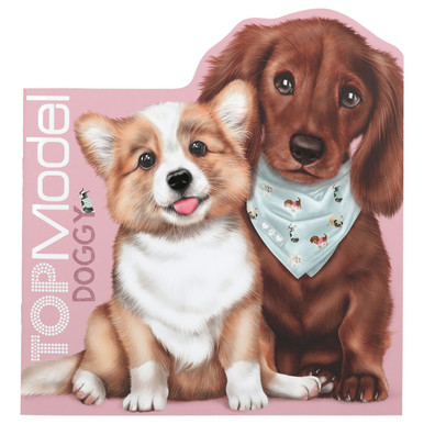 Top Model - Doggy Shaped Colouring Book | Discount Toy Co