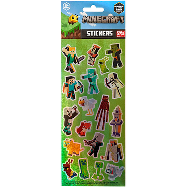 Minecraft - Stickers 3-Pack Holographic