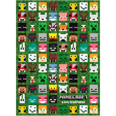 Minecraft - 64PG SCRAPBOOK | Discount Toy Co