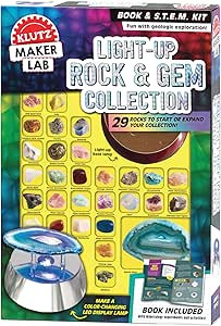Klutz - Light-Up Rock & Gem Collection | Petit Enfant