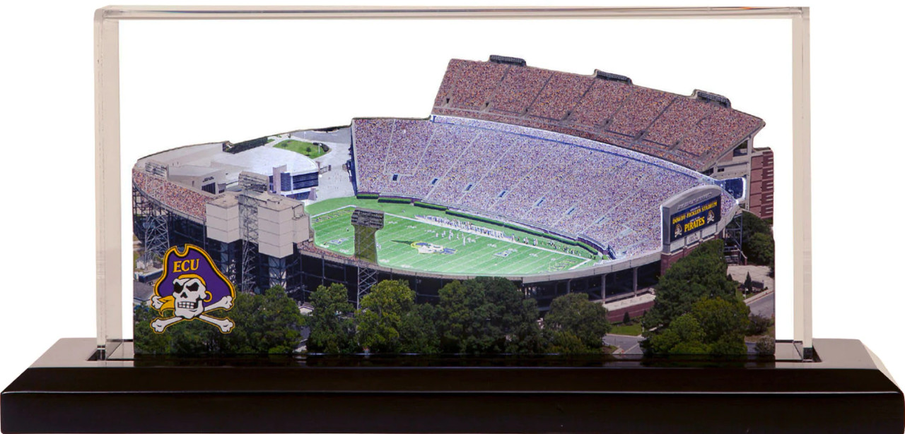 ECU Pirates/Dowdy Ficklen Stadium 3D Stadium Replica - the Stadium Shoppe