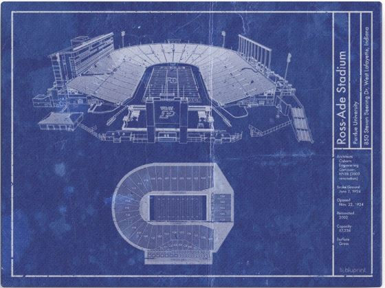 Ross Ade Stadium - Facts, figures, pictures and more of the Purdue ...