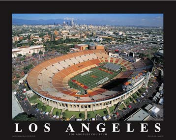 Los Angeles Coliseum Posters & Merchandise, USC Trojans