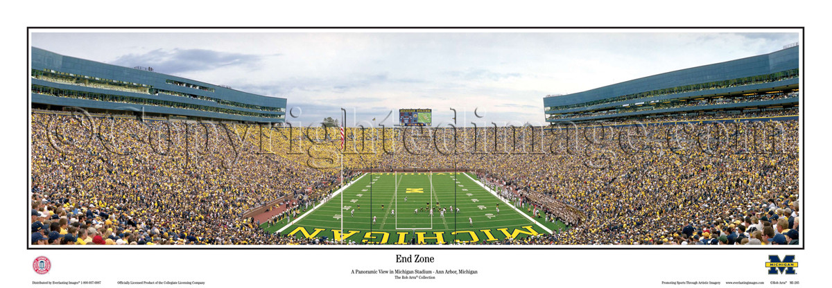 Michigan vs Ohio State at Michigan Stadium Panoramic Poster - the ...