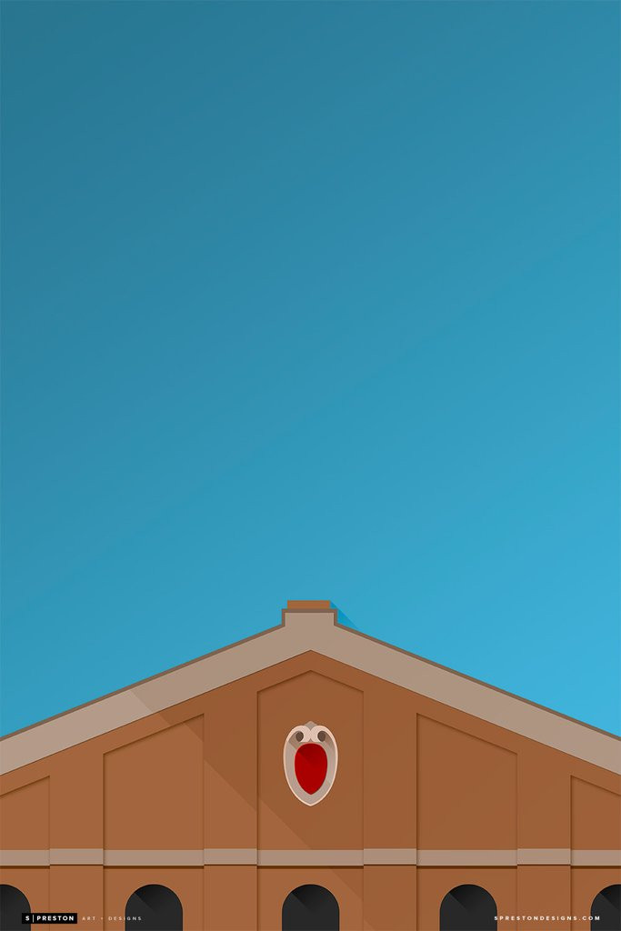Wisconsin Badgers End Zone at Camp Randall Stadium Panoramic Poster ...