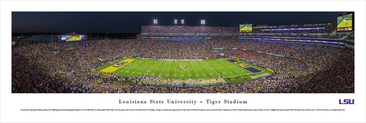 Tiger Stadium Posters & Merchandise, LSU Tigers