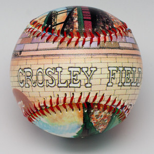 Crosley Field - Cincinnati Reds Print - the Stadium Shoppe