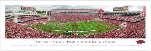 Razorback Stadium Posters & Merchandise, Arkansas Razorbacks