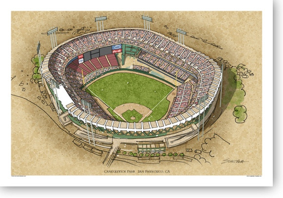 "Final Game" San Francisco 49ers at Candlestick Park Panorama - the ...