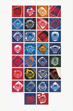 Ballparks of Major League Baseball Poster - the Stadium Shoppe