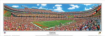 "6 Yard Line" Washington Redskins Panoramic Poster - the Stadium Shoppe