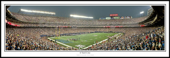 "6 Yard Line" Giants Stadium Panoramic Poster - the Stadium Shoppe
