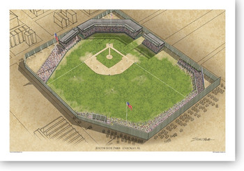 South Side Park - Chicago White Sox Print - the Stadium Shoppe