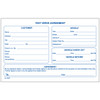 Test Drive Agreement Form (#8007) | Vehicle Test Drive Form